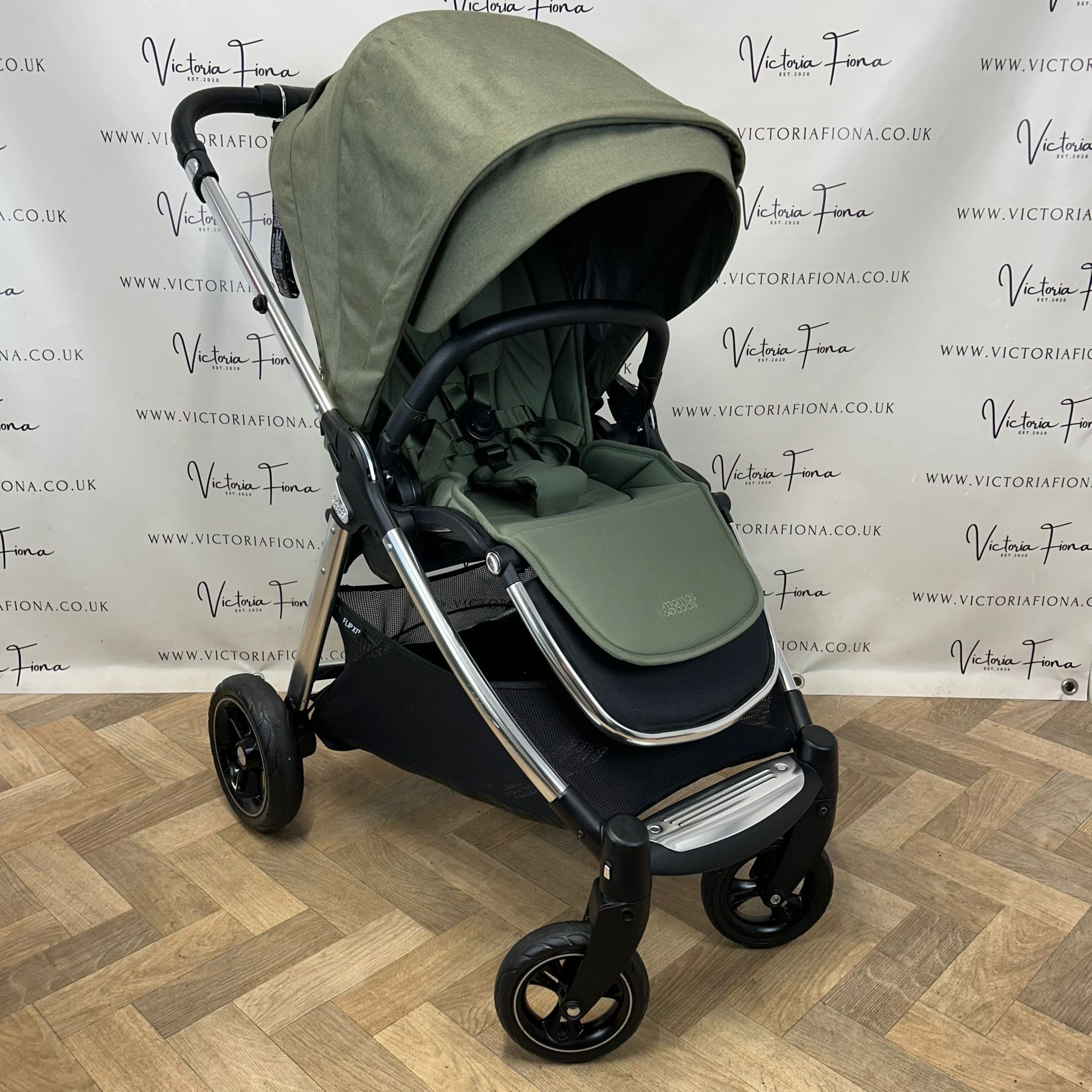 PRELOVED Mamas And Papas Flip xt3 Pushchair & Carry Cot with BRAND NEW ...